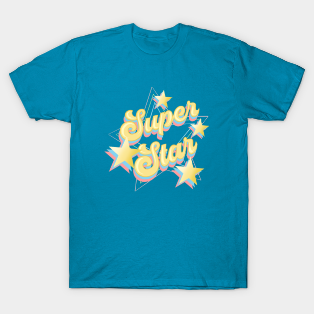 Super Star Retro Graphic Super Star T Shirt Teepublic